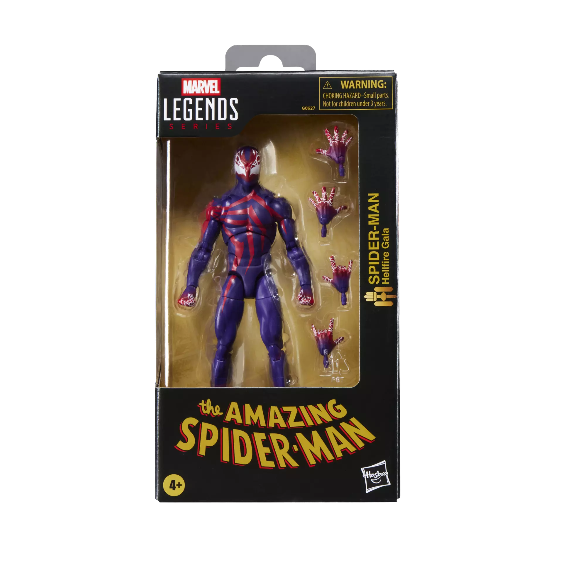 Фигурка Spider-Man Hellfire Gala Suit — Hasbro Marvel Legends Figure - купить в GeekZona.ru