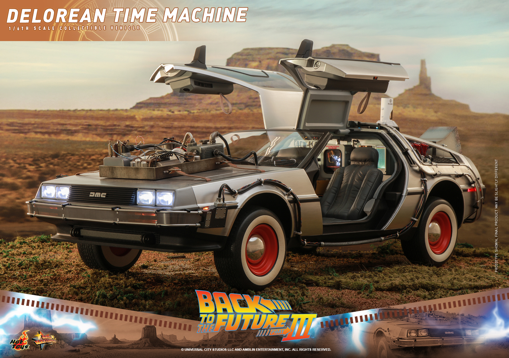 Hot toys back to the future store