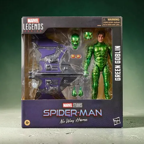 Фигурка Spider-man No Way Home Green Goblin — Hasbro Marvel Legends ...